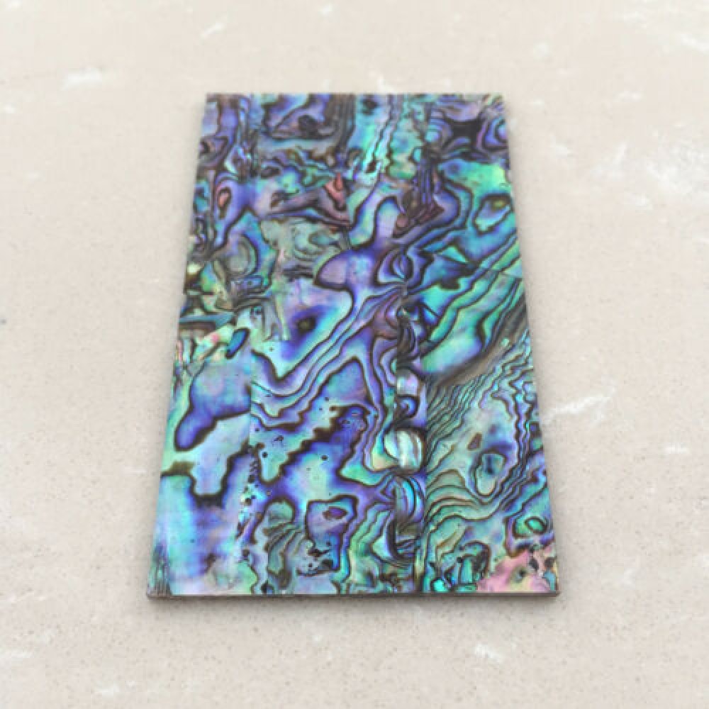 1.5mm(0.059") Thick Natural Paua Abalone Blank Scale Sheet