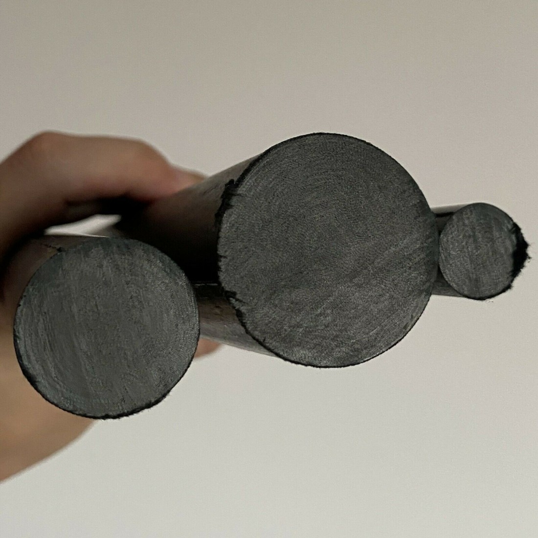 Black Cotton Phenolic Rod - High Density