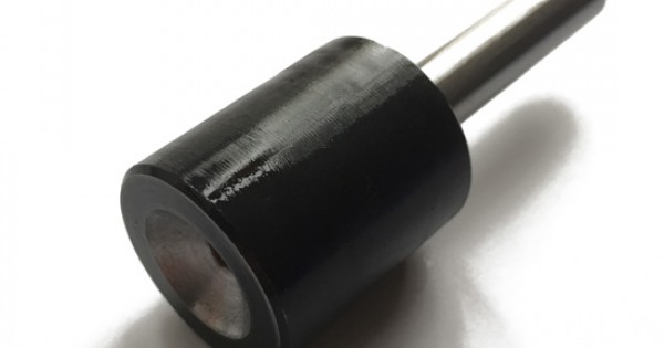 3/8" Straight Shank Concave Live Center