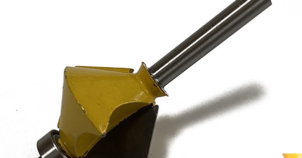 Vertical 90 Degree Carbide Point Cutter Female (up to 1" width)